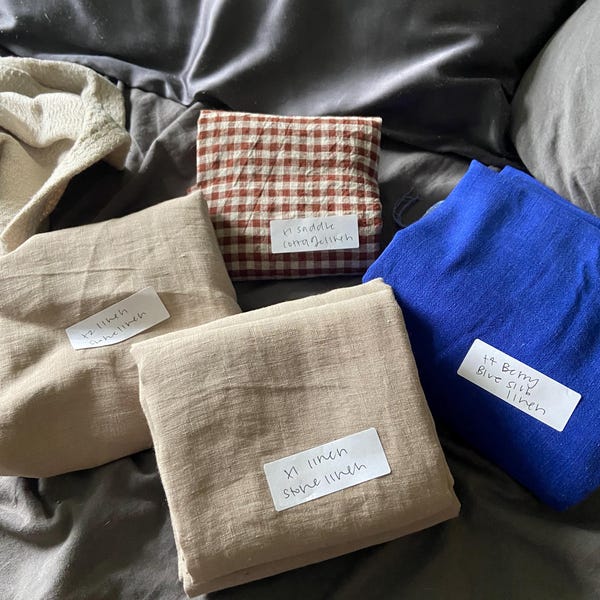 Linen Cottage Core Sewing Fabric for Sewing Dresses Sewing Home Decor ...