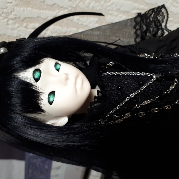 Galaxy Star Imani Alien Eyes With Black Resin for Bjds & Alternative ...