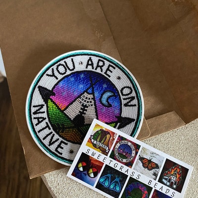 You Are on Native Land Sticker - Etsy