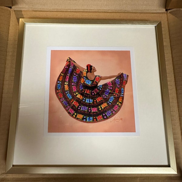 Oaxaca Jarabe Mixteco Small Art Print - Etsy