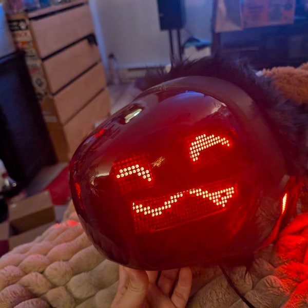Zillionross Protogen Furry Head Helmet With Visor - Etsy