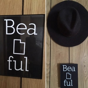 Bea-utah-ful Decal - Etsy