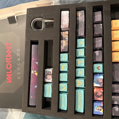 Valorant Jett Keycaps OEM Profile Gaming Anime Custom - Etsy