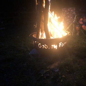 Custom Logo Fire Pit | Etsy