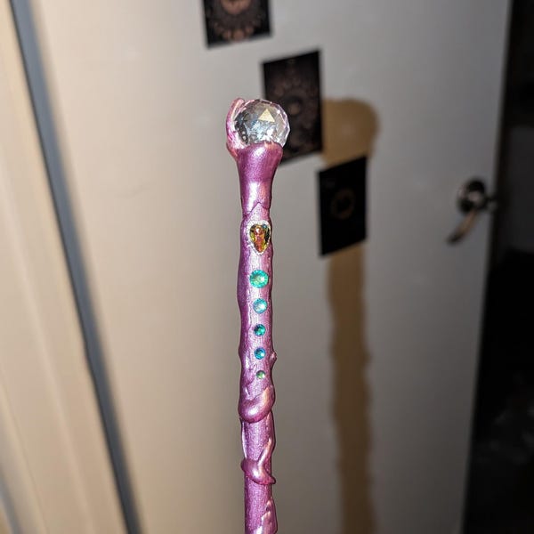 Custom Witch Fairy Wand Cosplay Metaphysical Wand Magick Wand Handmade ...