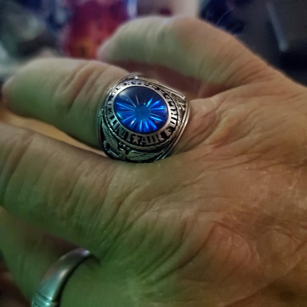 Custom Made Ring , Silver 925 , 1962 , Naval Ring , Class , New ...