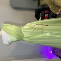 Yellow Rom Com Dress Pattern Satin Evening Gown Pattern How to Lose a ...