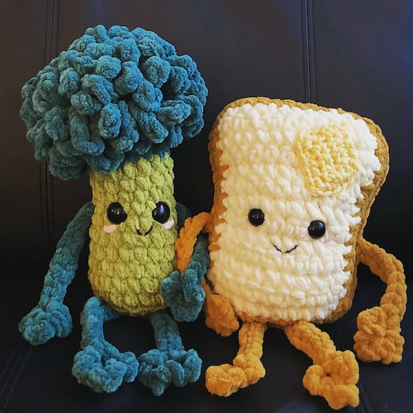 Brad Broccoli Crochet Pattern - Etsy