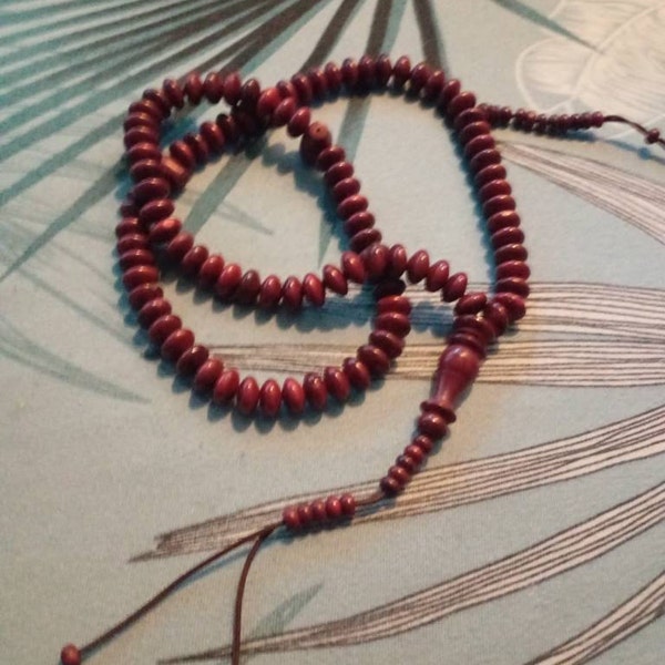Iron Wood Tasbih Subha Prayer Beads Misbaha 99 Beads - Etsy
