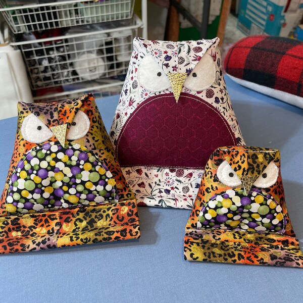 Tablet Stand Sewing Pattern. Owl Design iPad Stand. Instant Download ...