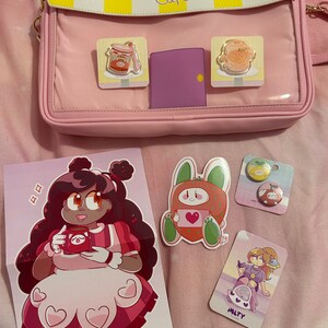 Milkoo the Cow Milky Bottle Keyring 2.5 Inch Double Sided - Etsy