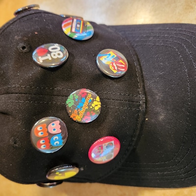 Retirement Party Favor Pins Set of 12 Retired Buttons 1 or 1.5 Pin Back ...