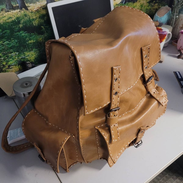 Hiking Backpack Leather Pattern PDF - by Leatherhubpatterns - Etsy