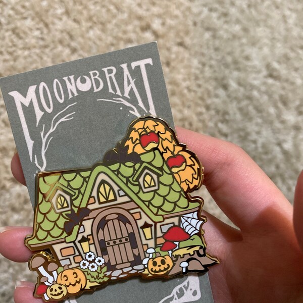 Baba Yaga Gold Vinyl Sticker Metallic Witch House Russian Folklore Hut ...