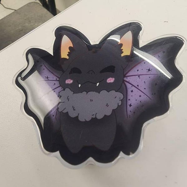 Biblically Accurate Void Cat | Angel Wing Stickers, Biblically Accurate ...
