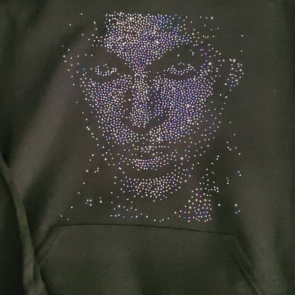 Custom Rhinestone Template SS6 Portrait Bling SVG Instant Digital ...
