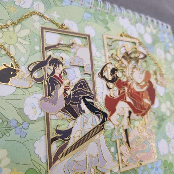 Tarot Card: the Fool LOTM Mr Fool Enamel Bookmark / Charm 11x4cm - Etsy