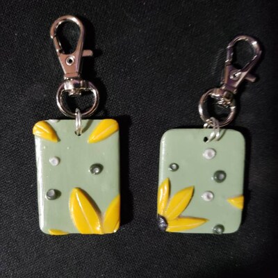 Custom Rainbow Keychains Polymer Clay Rainbows - Etsy