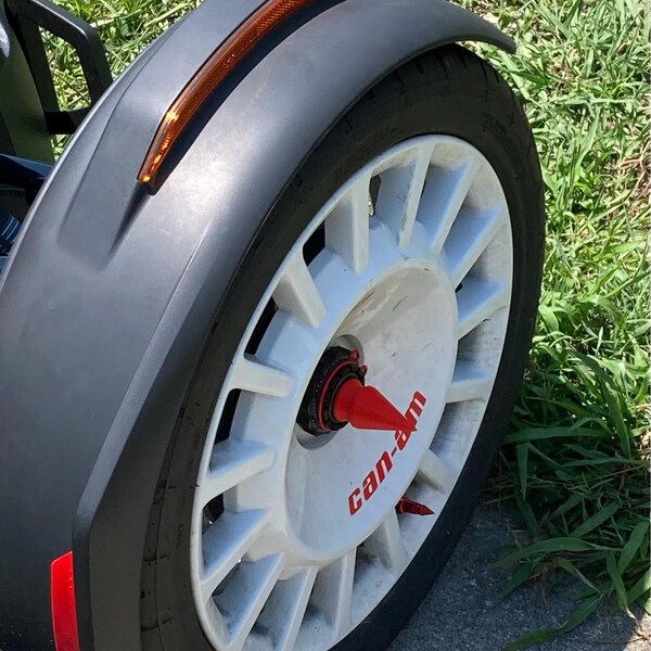 Can-am Ryker (chariot Spike) Wheel Center Cap Set With Mounts (3 Piece ...