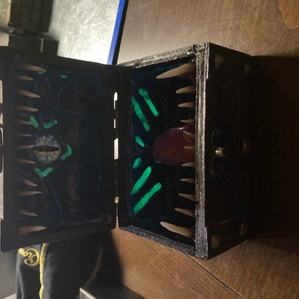 Open Lung Style Mimic - Small White Mimic Dice Box - Etsy
