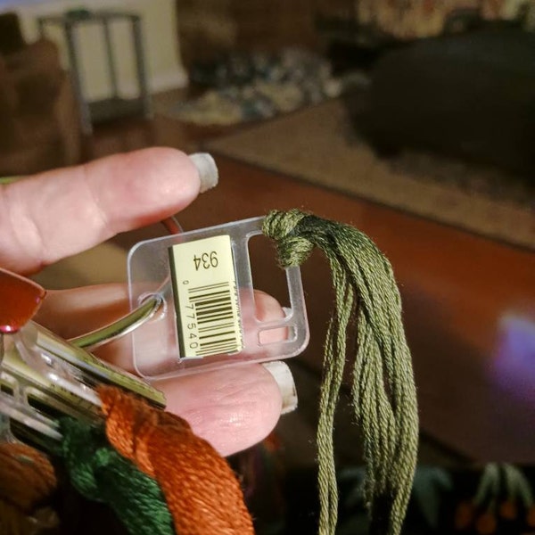 Floss Drops DMC Label Ultra Thin Acrylic Embroidery Thread Organizers ...