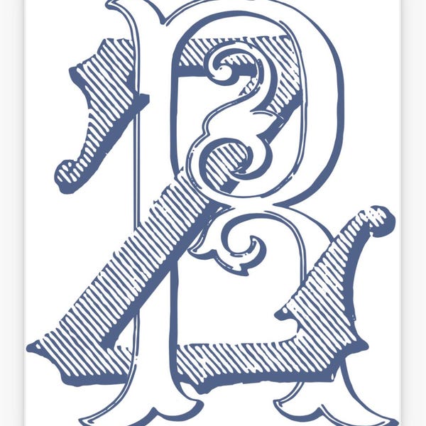 PS Classic Wedding Monogram: Intertwined Letter Design (PDF) - Etsy