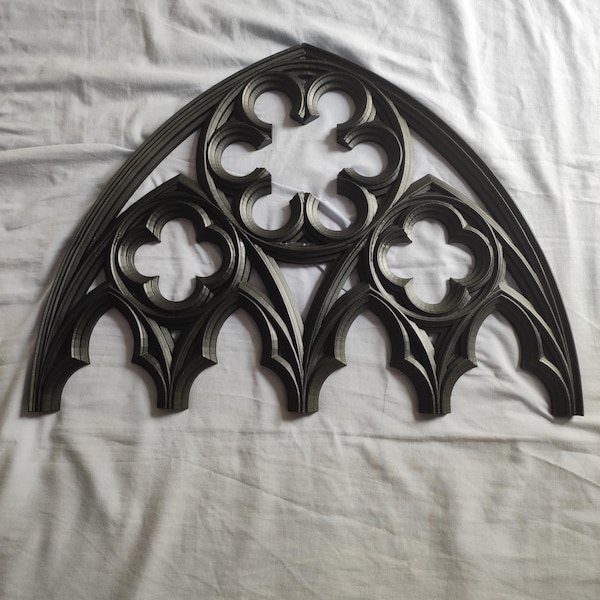 Vivica Gothic Arch Wall Hanging by the Blackened Teeth | Gothic Wall ...