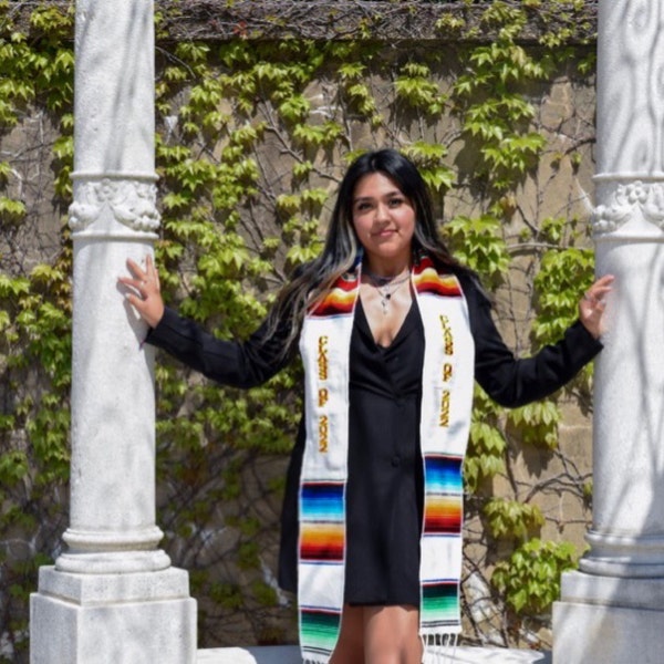 Mexican Graduation Sash Class of 2024, Hispanic Serape Graduation Sash ...