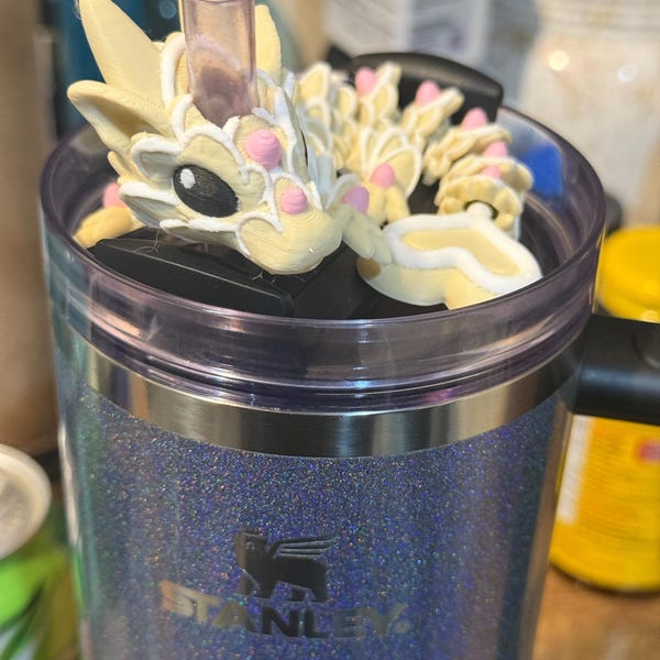 Shark Stanley Straw Topper: 10mm. Fits 40oz and 30oz Stanley! - Etsy