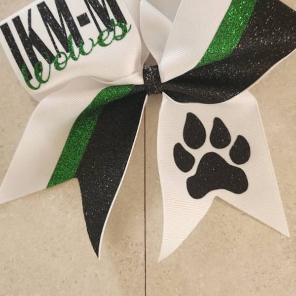 Custom Cheer Bows Designed in Your Team Colors. Price Listed is per ...