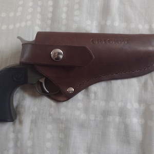 Revolver .22lr Holster Ruger Wrangler Heritage Rough Rider Hand Crafted ...