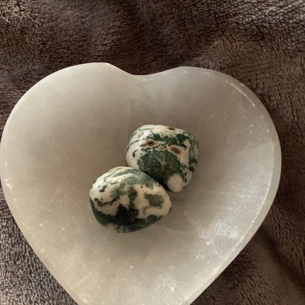 Tree Agate, Tree Agate Tumbled Stone, Tree Agate Tumble Stone, Tree ...