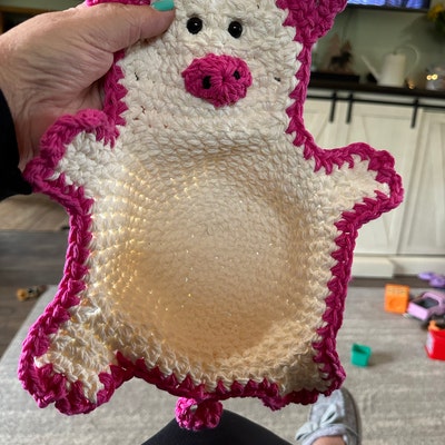 Pig Pot Holder CROCHET PATTERN - Etsy