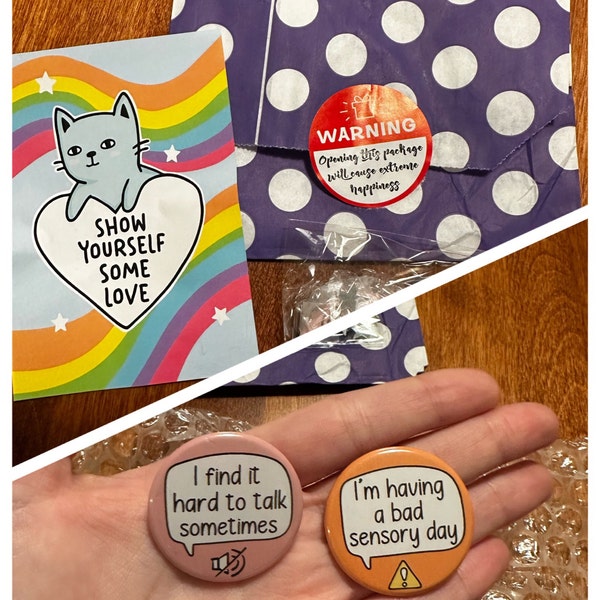 I'm Having A Bad Sensory Day - Pin Badge | Sensory Processing - Autism ...