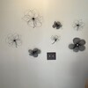 Home Decor, Wire Art, Flower Wall Decor, 3 Wire Flowers and 3 Mesh ...