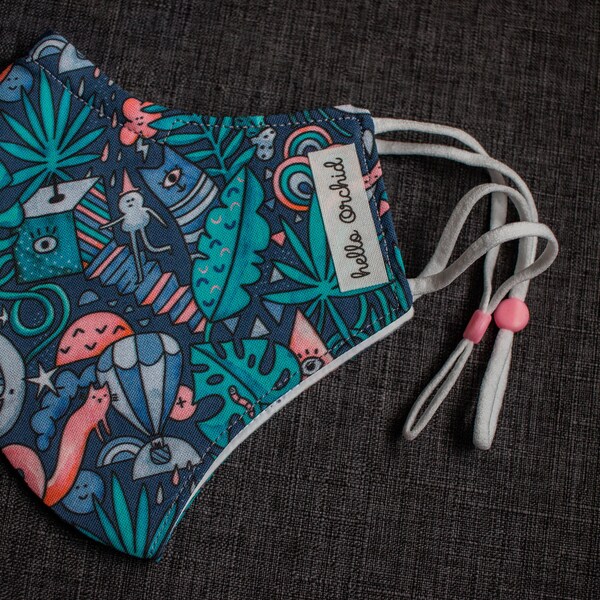 Surrealist Face Mask - Etsy