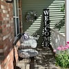 6 Foot Tall WELCOME SIGN, Welcome Sign for Front Door, Vertical Wood ...