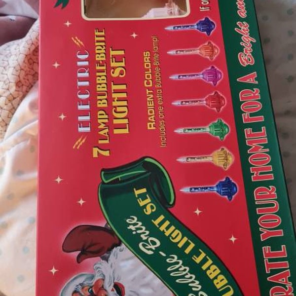 8 Light Cord of 1930s C-6 Single Row MATCHLESS STAR Christmas Lights - Etsy