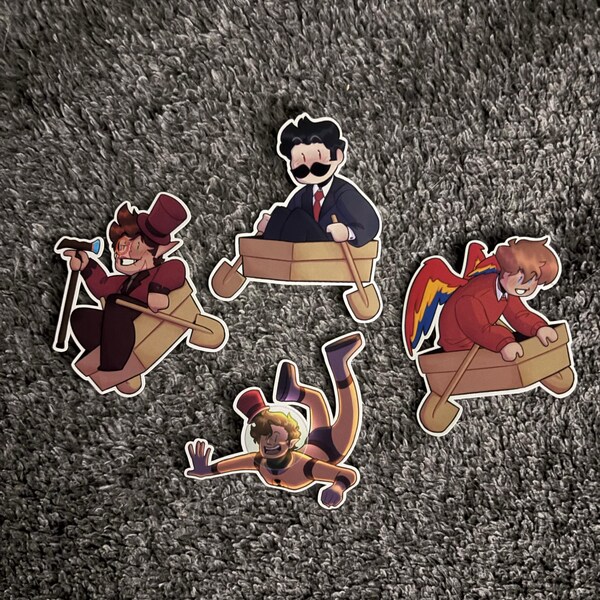 Fan-made Dream SMP Coloring Book DSMP Wilbursoot, Quackity, Tubbo ...