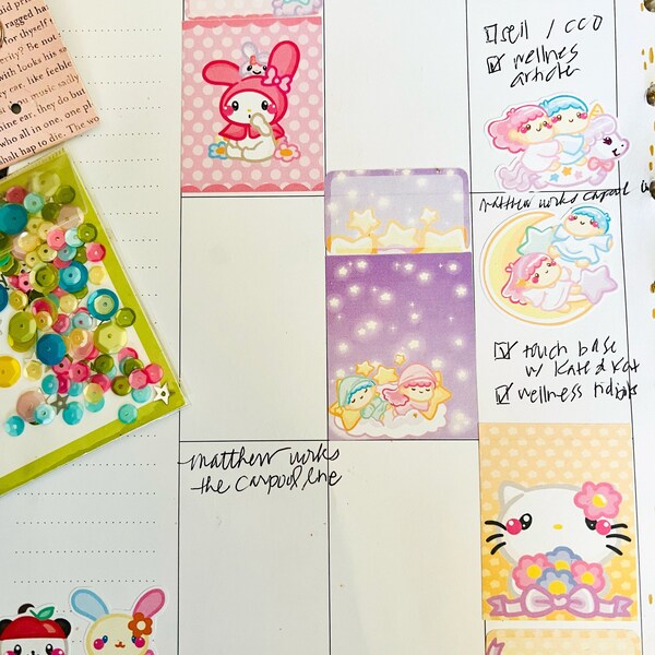 We Bare Bears Bear Stack || Planner Stickers, Cute Stickers for Erin ...