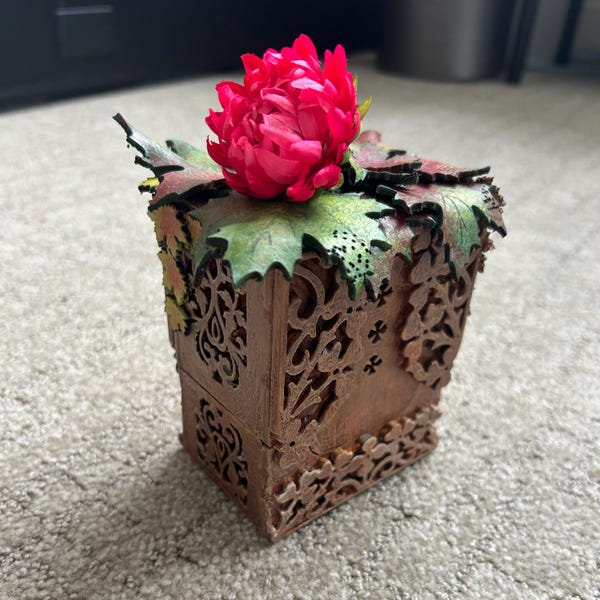 Magic Card Game Box, File Svg Laser Cut, MTG Wooden Poket Box, Small ...