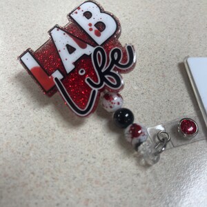 Lab Order of Draw Badge Reel Phlebotomist Badge Reel MLT - Etsy