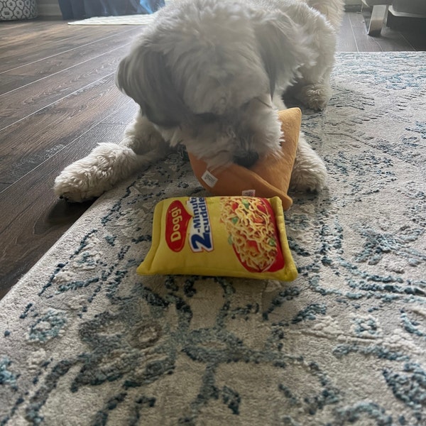 Samosa Plush Chew Toy for Pets - Etsy