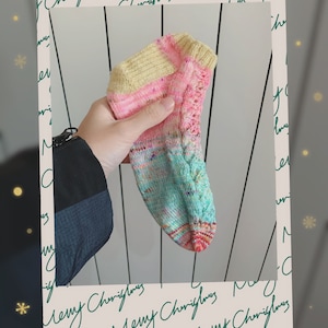 Easy Basic Shorty Sock Knitting Pattern Set - Etsy