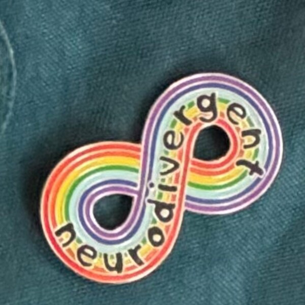 Neurodivergent Pride Large Infinity Rainbow. Autism Acceptance- Pride ...