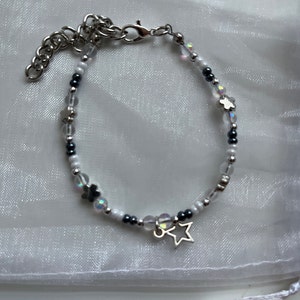 Acubi Styled Bracelets Series 1 Black White Beaded Bracelets Beaded ...