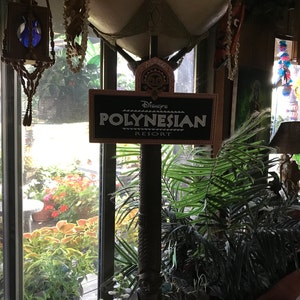 Polynesian Resort Sign - Etsy