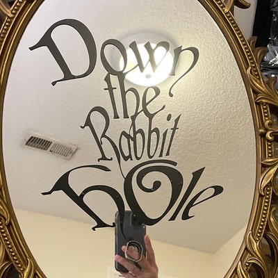 Down the Rabbit Hole, Wonderland SVG, the Rabbit Hole SVG, T-shirt ...
