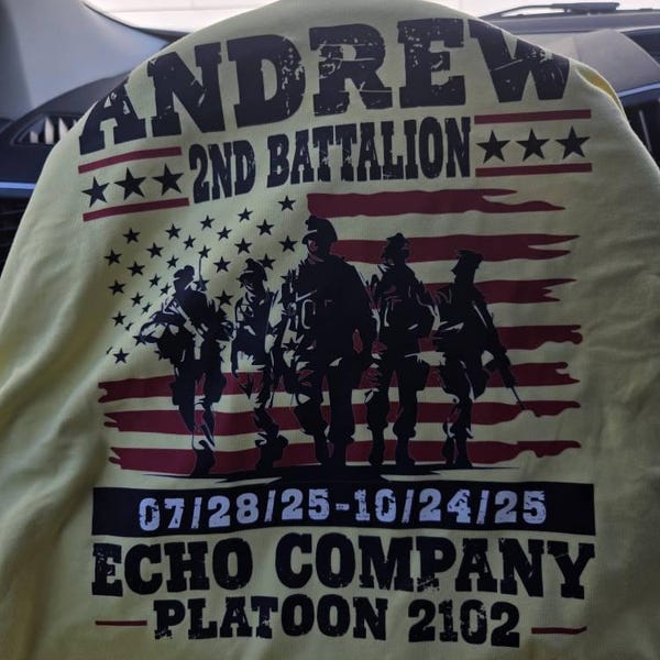Custom Military Graduation T-shirt: Family Day Boot Camp Gift - Etsy