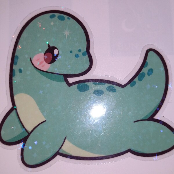 Cute Cryptids Sticker Pack Waterproof Vinyl Stickers 6 Chibi Monsters ...